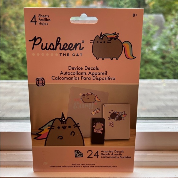 Pusheen | Office | Nwt Pusheen Pusheenicorn Decal Laptop And Electronic ...